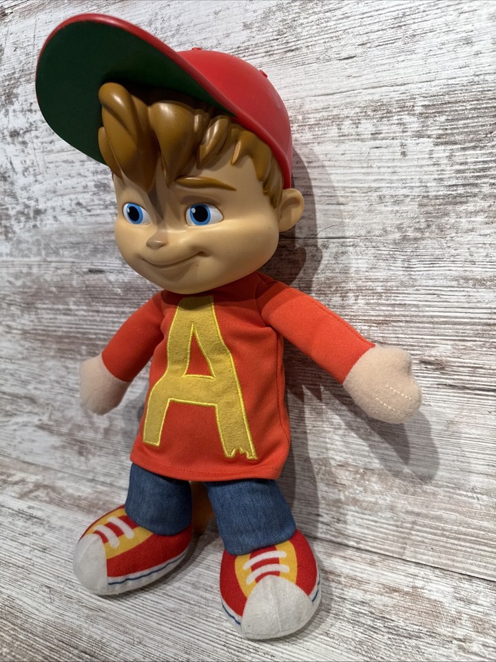 Fisher Price 2016 Alvin and the Chipmunks Alvin 14” Plush Talking Doll ...
