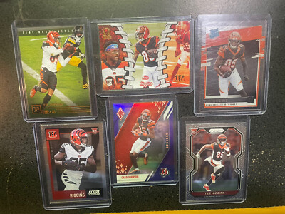 7 Cards. Tee Higgins Rookie Card Lot + Chad Johnson Numbered Card | eBay