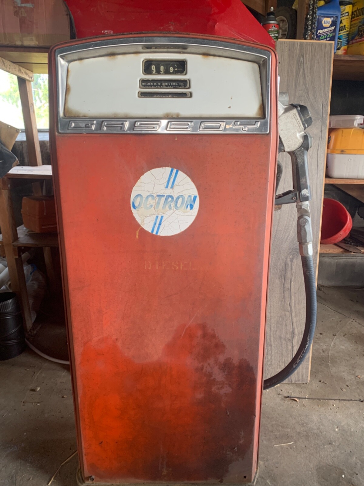 Gas Boy Fuel Pump Vintage Good Condition | eBay