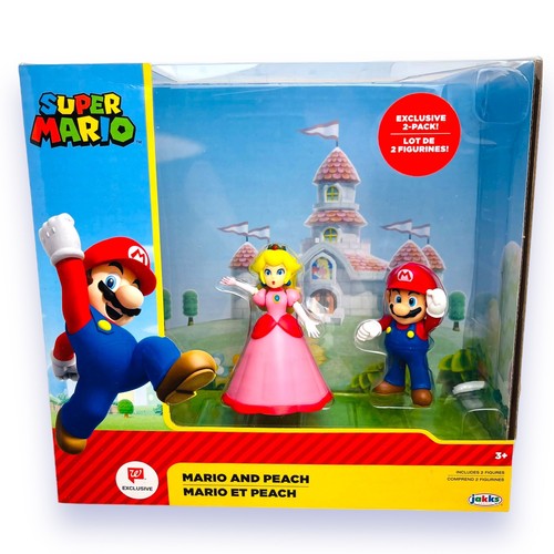 Super Mario MARIO and PEACH Exclusive 2-Pack Walgreens Exclusive 2.5 ...
