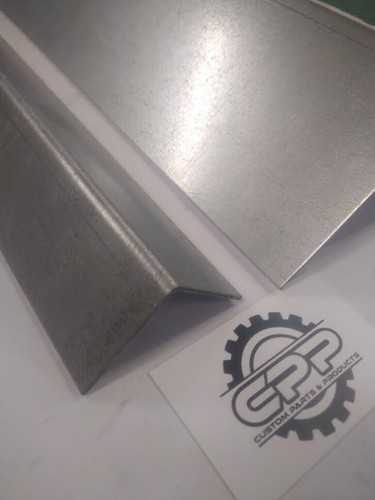 2mm Thick GALVANISED Steel FOLDED Equal ANGLE Corner Protector Plate ...