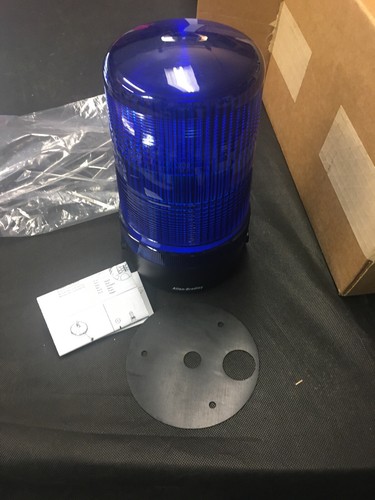 Allen Bradley 855BL-24FH6 Flashing Beacon Blue 24 Volt | eBay