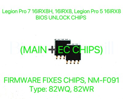 Legion Pro 7 16IRX8H 16IRX8 Legion Pro 5 16IRX8, NO PASSWORD BIOS CHIP ...