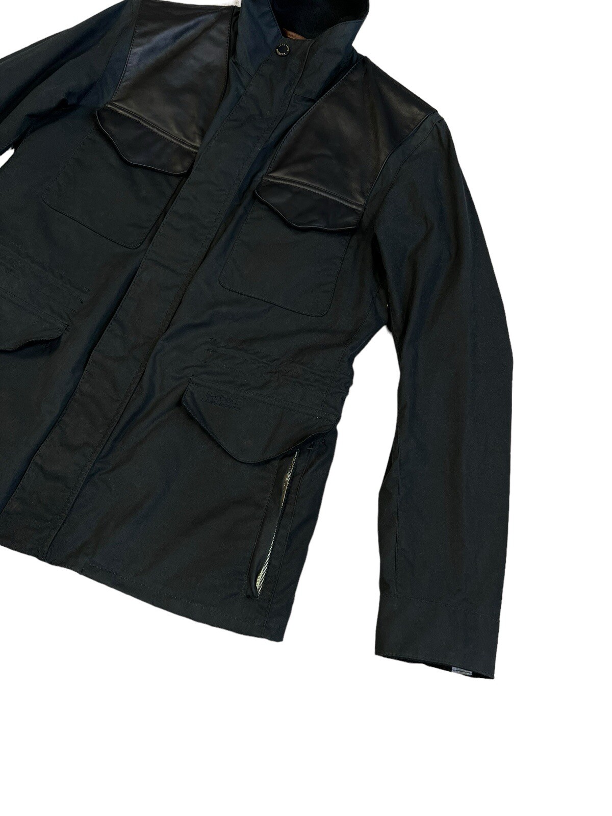 Barbour x Land Rover Summer Traveller Men's Jacket Cotton Waxed Coat ...