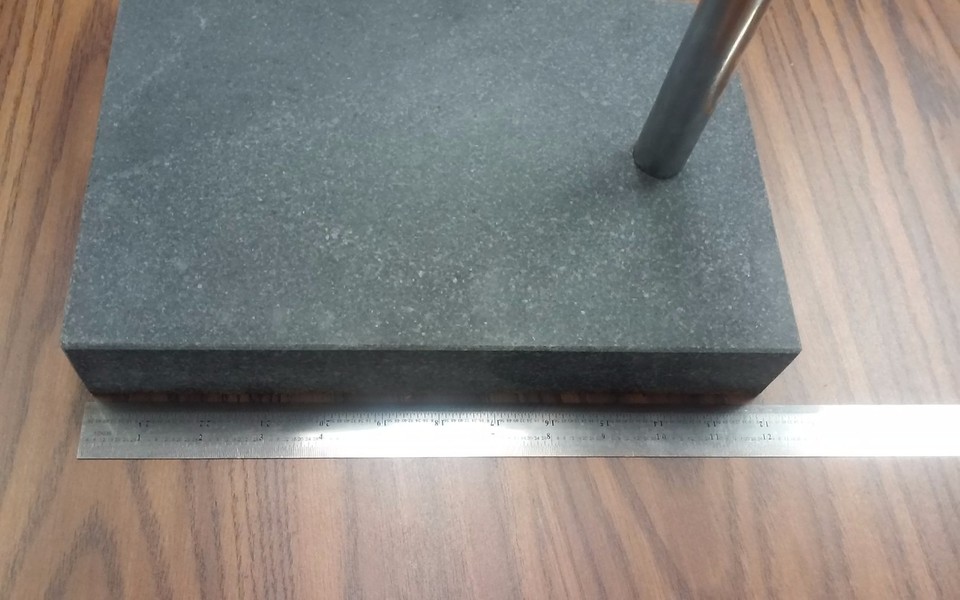 8" x 12" Granite Check w. Fine adjustment, comparator stand #906-12-new ...