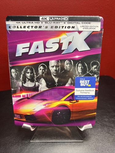 Fast X Collector's Edition Steelbook (4K UHD+Blu-ray+Digital) Factory ...