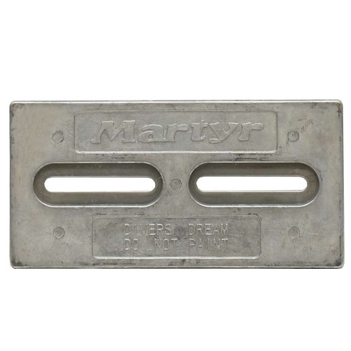 Martyr Boat Hull Anode CMDIVERZ | Divers Dream Zinc 6 x 12 Inch | eBay