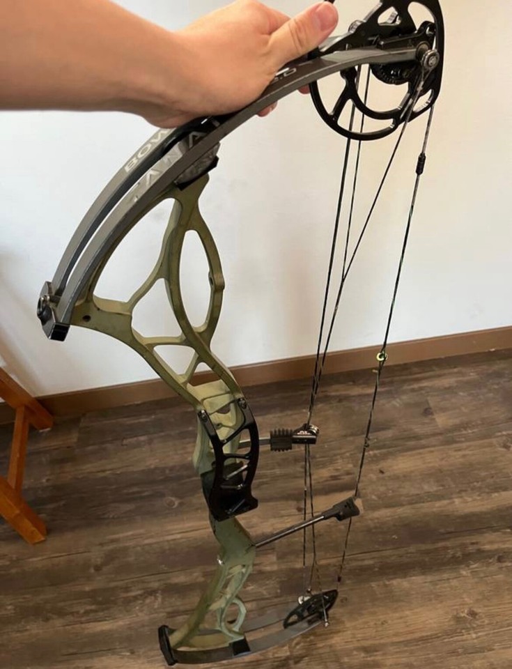 Bow tech Fanatic army green Compound bow | eBay