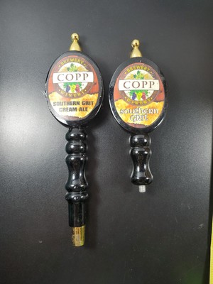Brewery Copp Winery Southern Grit Cream Ale bar tap collectible bar ...