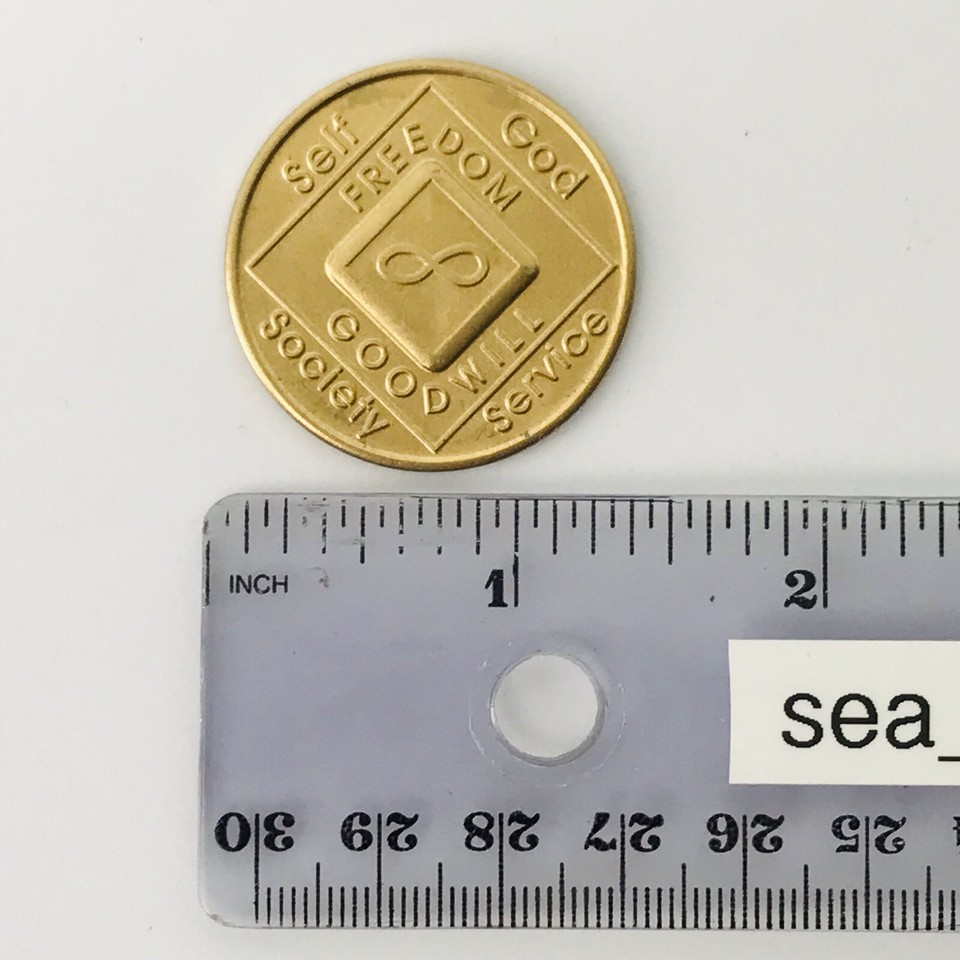 Narcotics Anonymous Eternity Medallion English NA Token | eBay