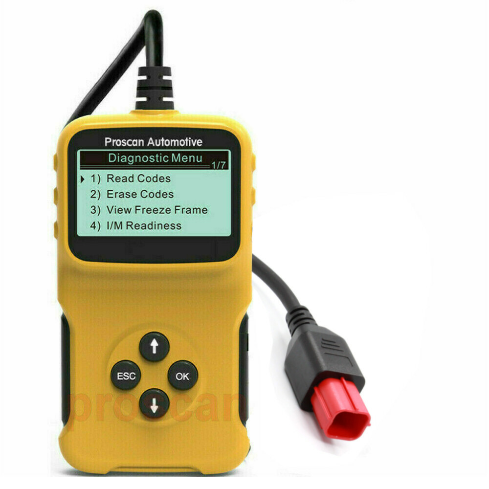 KAWASAKI MOTORCYCLE 6 PIN DIAGNOSTIC TOOL, OBD FI SCANNER 2021 Euro 5 ...