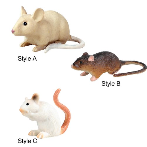 Mice Toy Educational Pranks Props Toy Simulated Mouse Model for Cake ...
