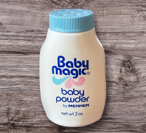 1980’s Vintage Baby Magic Powder by Mennen 2oz Travel Size Bottle ...