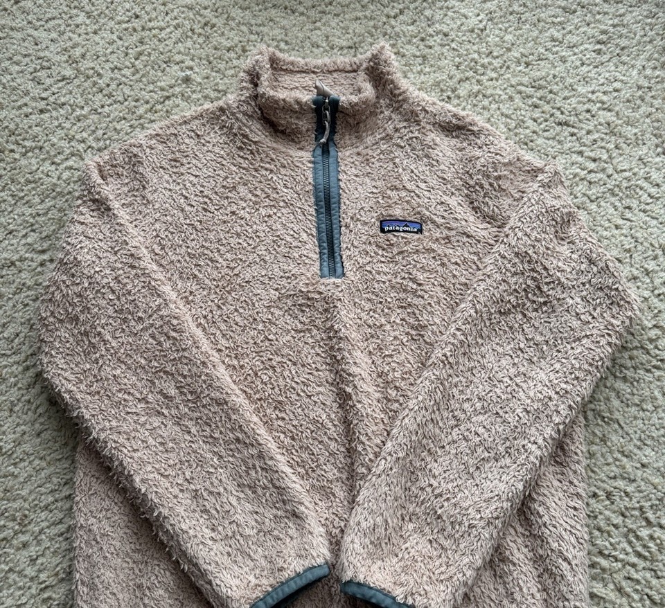 Patagonia Women’s Pink Quarter Zip Fleece Jacket | eBay
