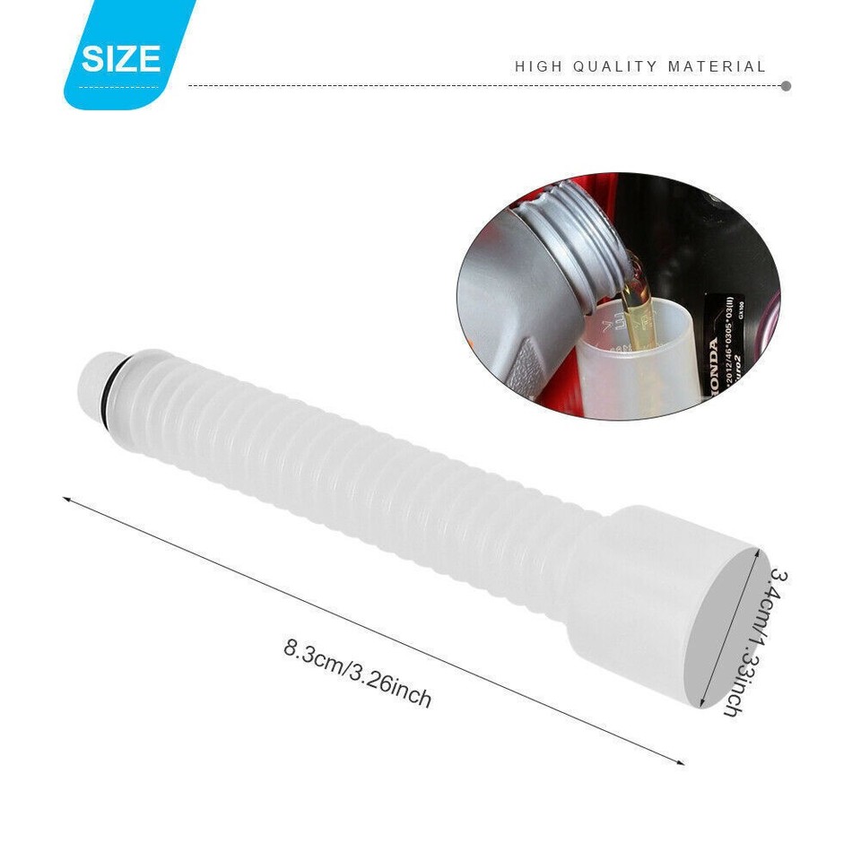 Plastic Mess Free Oil Change Funnel Tube Flexible Pipe for Honda ...
