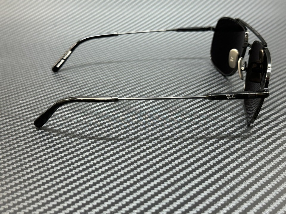 RAY BAN RB8096 9267K8 Black Grey Polarized Michael Titanium 59 mm ...