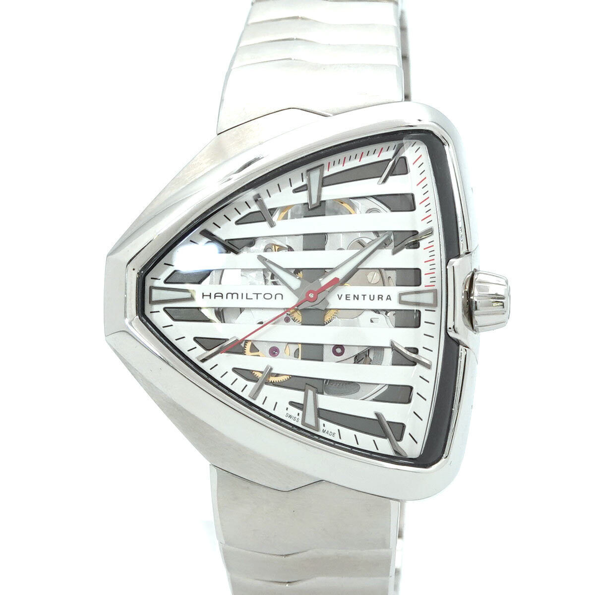 Hamilton Ventura White Men's Watch - H245550 for sale online | eBay UK