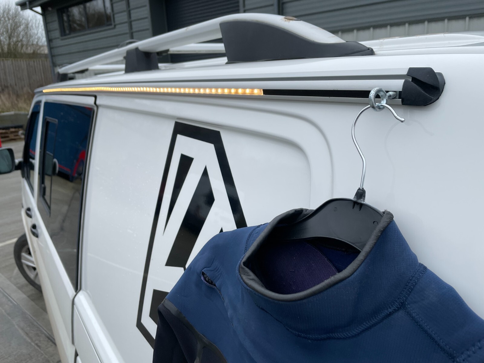 VW T5 T6 Awning Rail & LED, Campervan, Reimo Multi Rail C- Channel ...