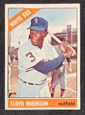 1966 OPC O-PEE-CHEE *COMPLETE SET BREAK* FLOYD ROBINSON #8 NRMT RANGE ...