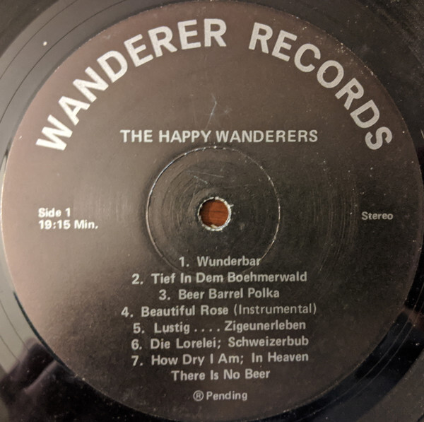 The Happy Wanderers (3) - Wunderbar 0 LP Wanderer Records (2) none Very Good Plu | eBay