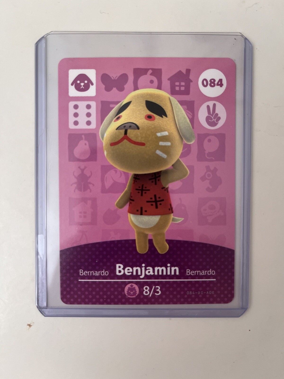 Animal Crossing Amiibo Card Benjamin Series 1 Nintendo NA Version ...