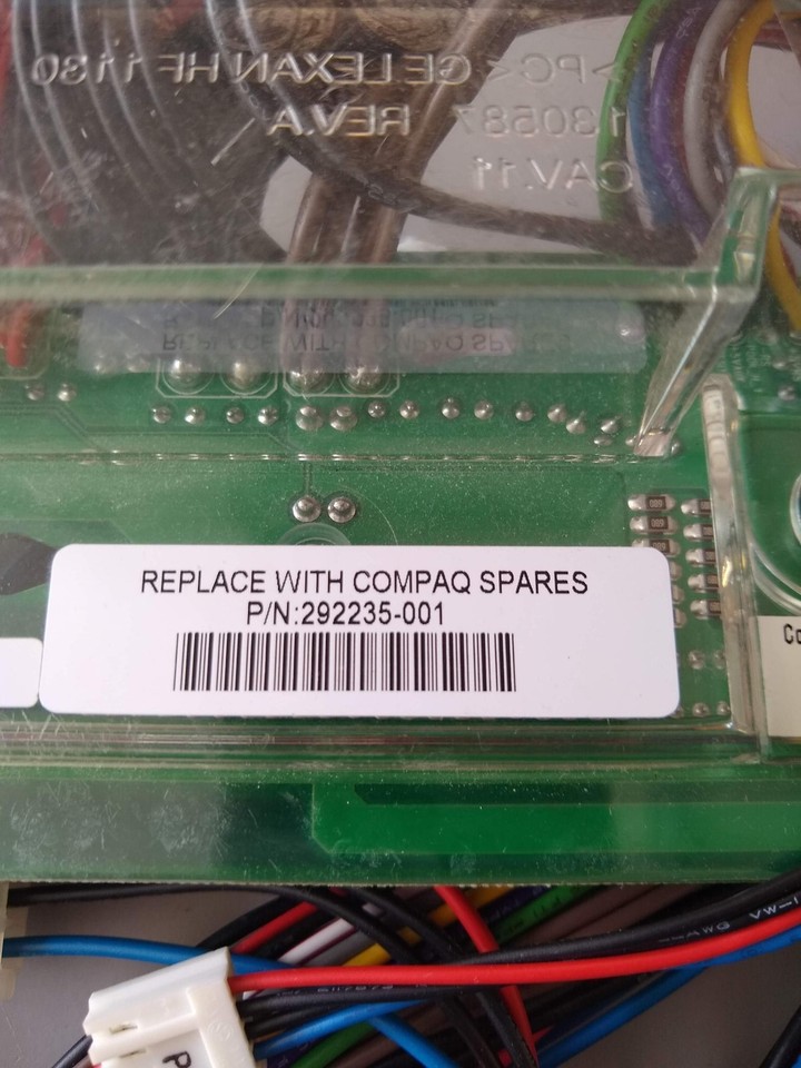 Compaq 292235-001 ML350 Backplane Power Supply Board | eBay