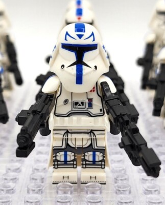 CUSTOM Star Wars 501st Phase 1 Captain Rex Cold Assault Brick ...