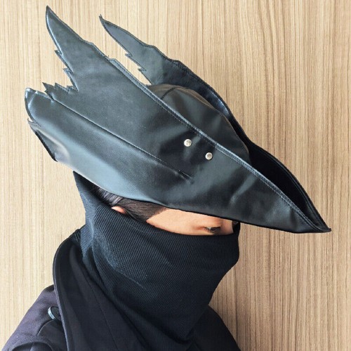 Bloodborne Cosplay Prop Cap Assassin Headgear Triangle Hat Halloween ...