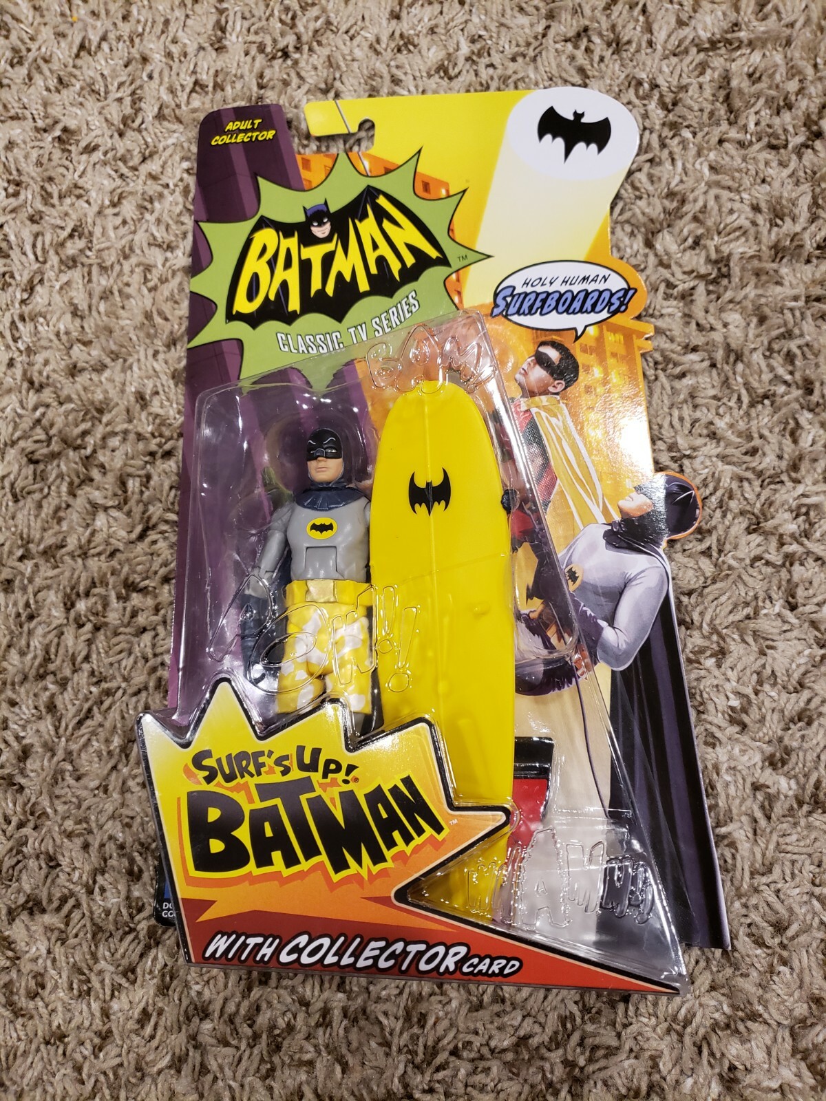 Mattel Batman 66 Classic TV Series Batmobile + 6 Figure + Batcomputer ...