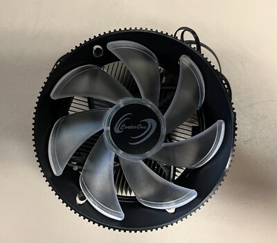 Lot of 10 CoolerOne AM4 ARGB Cooler w/ Anodized Black Aluminum Fins ...