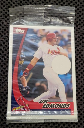 2002 Topps #5 - Jim Edmonds Baseball Card- New In Package | eBay
