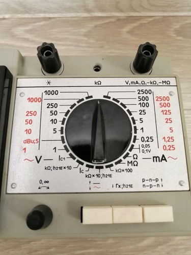 Soviet multimeter Device Old analogue multimeter Tester USSR Soviet С ...