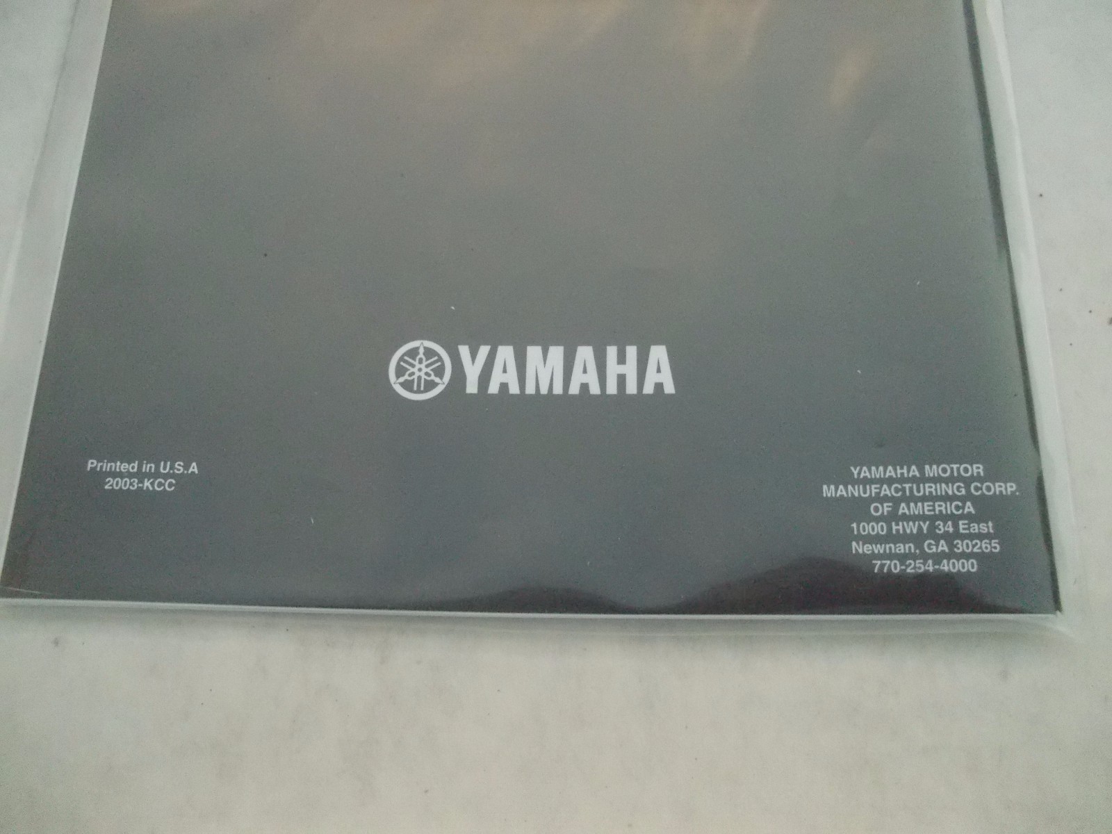2003 YAMAHA GOLF CAR CART G22A G-MAX 4-STROKE OWNERS MANUAL LIT-19626 ...