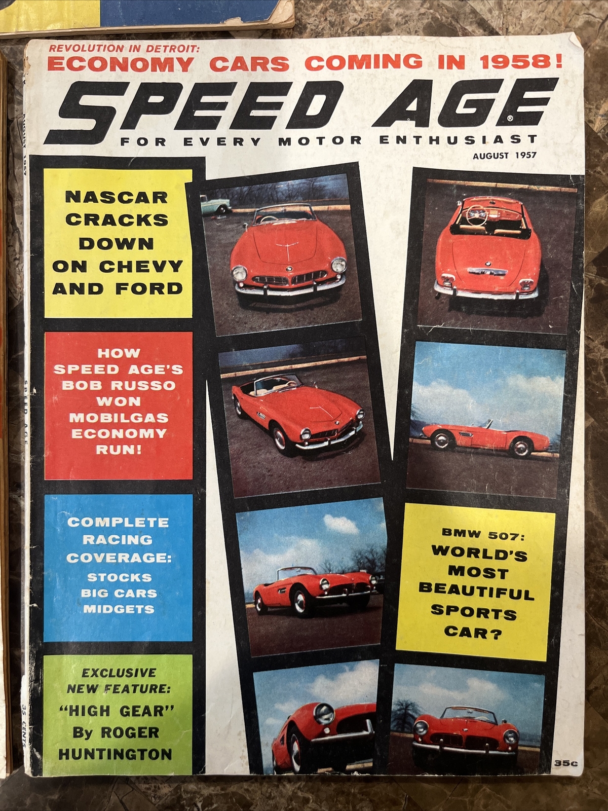 (3) 1957 Magazine Lot - Speed Racing, Speed Age & Motor Trend | eBay