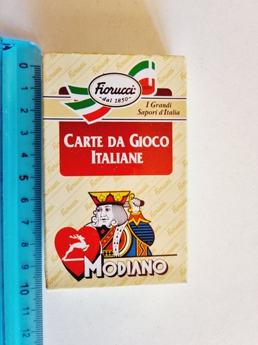 Cards For Game Sealed Neapolitan Fiorucci Modiano Broom Playing Card ...