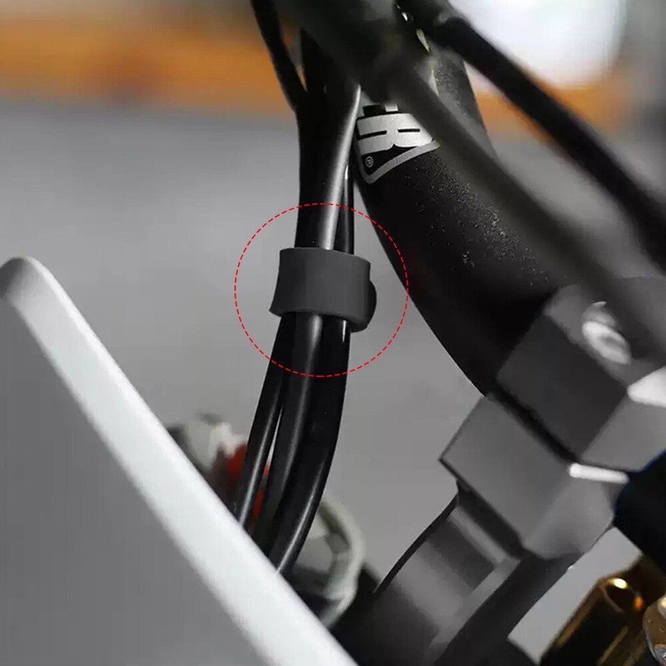 Rubber Motorcycle Accessories For Frame Securing Cable Ties Wiring ...