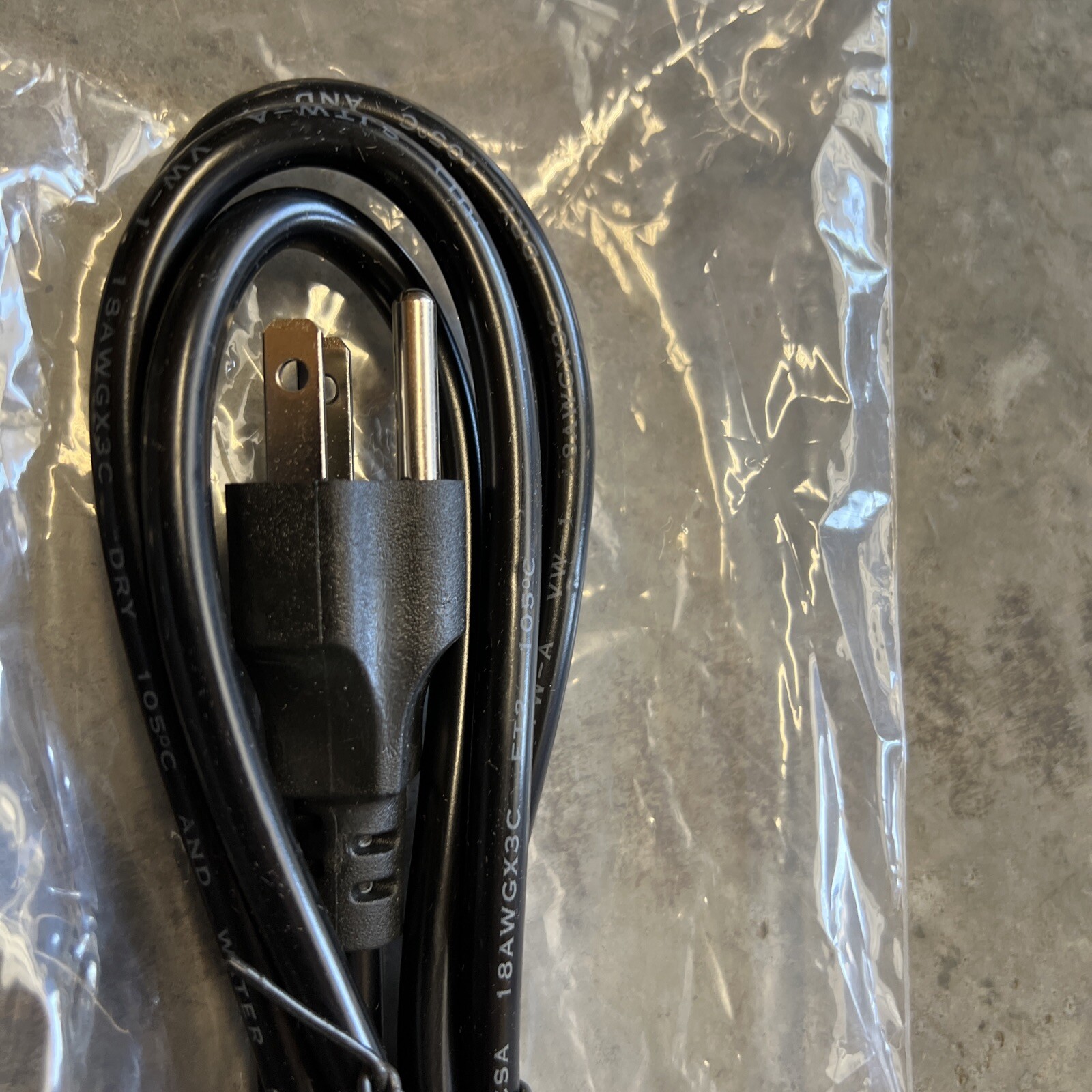 Lot Of 3 Cord UL SJTW-A VW-1 18AWGX3C Power Cable | eBay