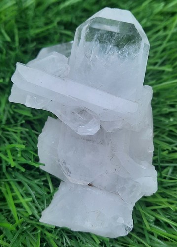 Natural Beautiful Faden Quartz Crystal Cluster healing reiki Rocks ...