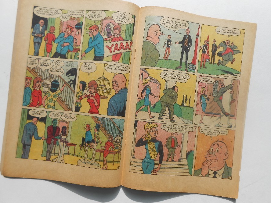 Life With Archie # 13, 39 1960's MONSTER stories Geeko, Kreeps LOW ...