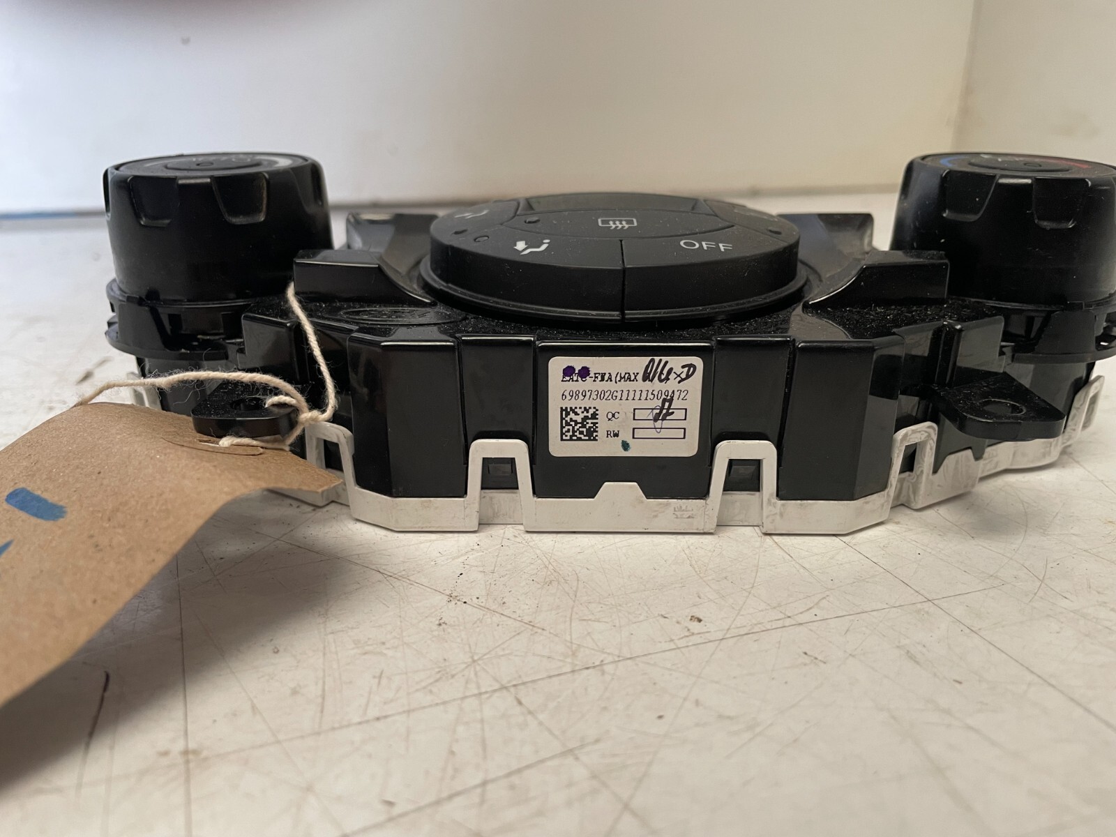 FORD FIESTA HEATER CLIMATE CONTROL PANEL SWITCH UNIT 2013-2018 C1BT ...
