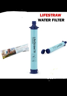 LifeStraw Personal Water Filter for Hiking Camping Travel Emergency ...