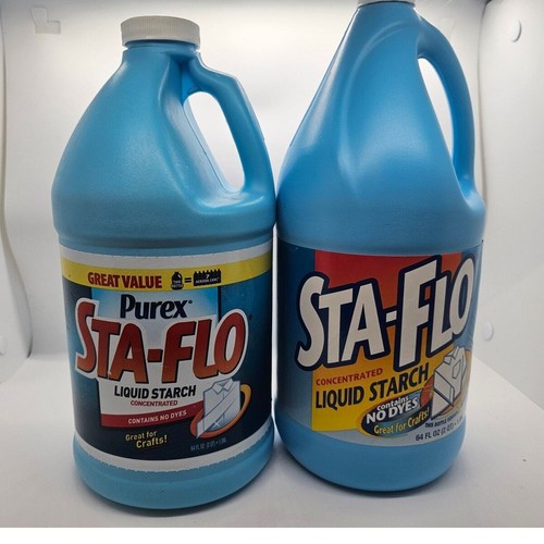 2 Full Bottles Purex Sta-Flo Liquid Starch, 64 Ounce (not sealed) | eBay