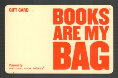 NATIONAL BOOK TOKENS ( UK ) Books Are My Bag, Collectible Gift Card ...