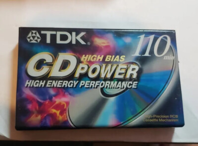 TDK CD Power 110 min Type II (IEC2) High Bias Sealed Blank Audio ...