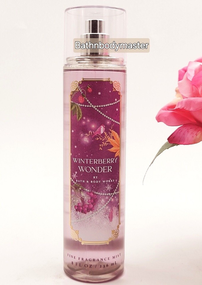 Bath and Body Works WINTER BERRY WONDER Body Mist, Lotion, Shower Gel ...