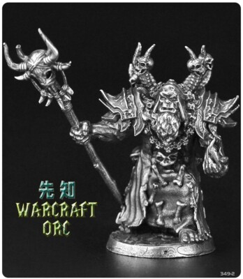 Warcraft ORC Farseer B Metal Miniatures Board games War Games Toys | eBay