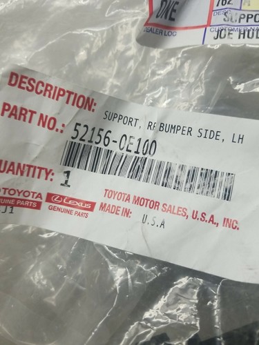 2020-2024 Highlander Toyota Left RearBumper Cover Side Support 52156 ...