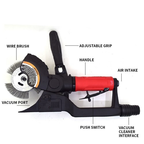 WL-280D Surface Durable Rust Removal Tool Air Pneumatic Grinder Decals ...