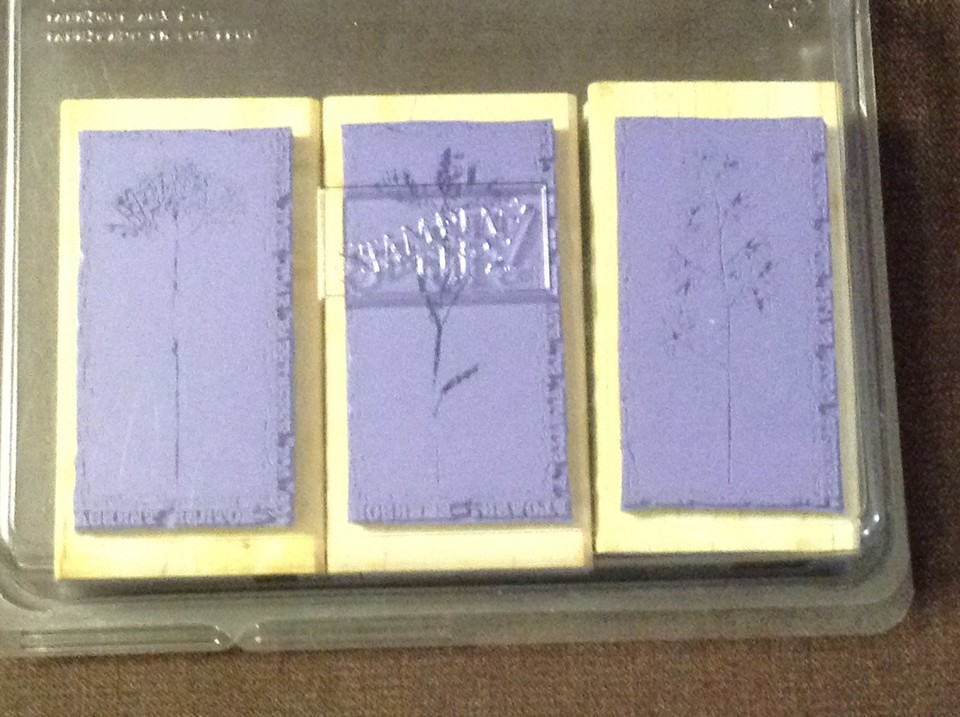 Stampin' Up! Reverse Prints "2005" stamp set | eBay