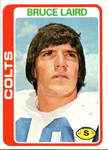 1978 Topps #438 Bruce Laird fooball card 6UU | eBay